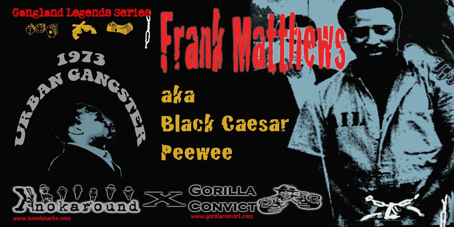 Frank Matthews Sticker - GORILLA CONVICT - Seth Ferranti Frank Matthews Sticker - GORILLA CONVICT - Seth Ferranti